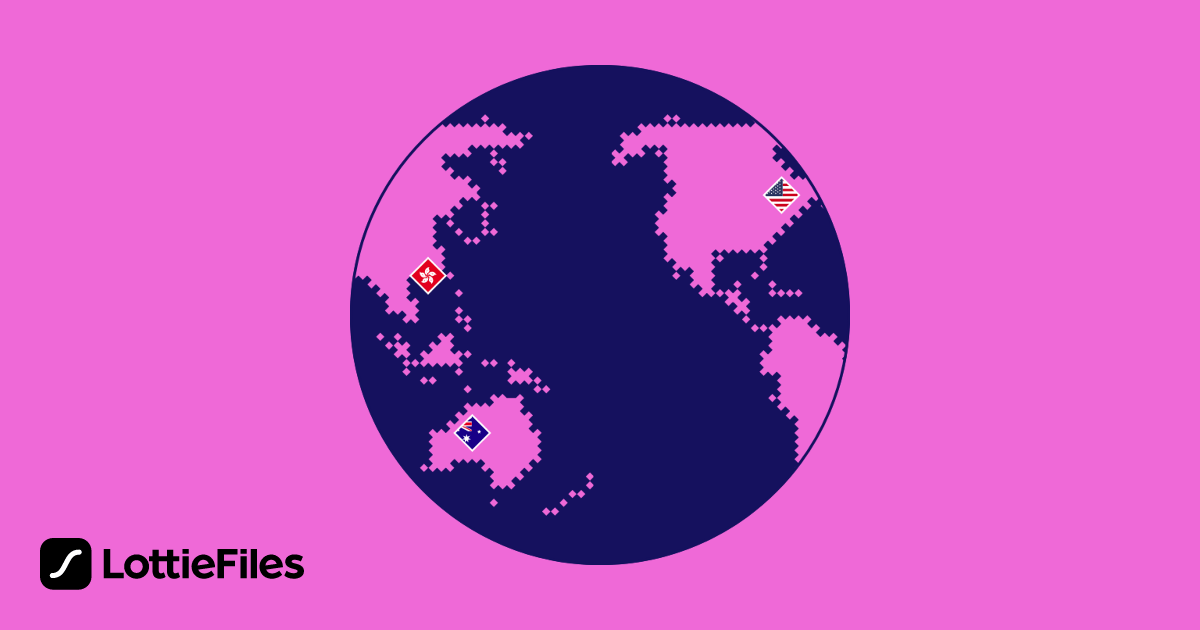 Free VIOOH Pink Animation by Will Tomlinson | LottieFiles