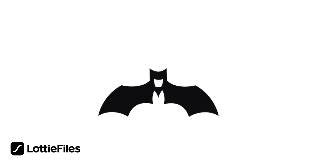 Free Halloween Bat Animation by Yaamin Mohamed | LottieFiles