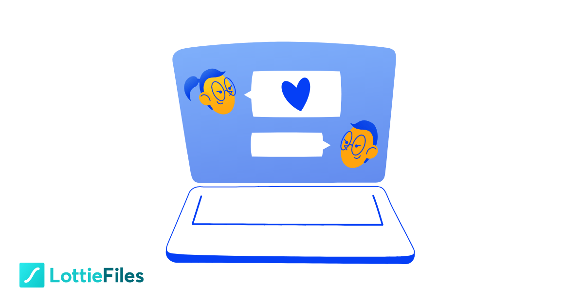 Liebe Chat animation by Abdul Latif - LottieFiles