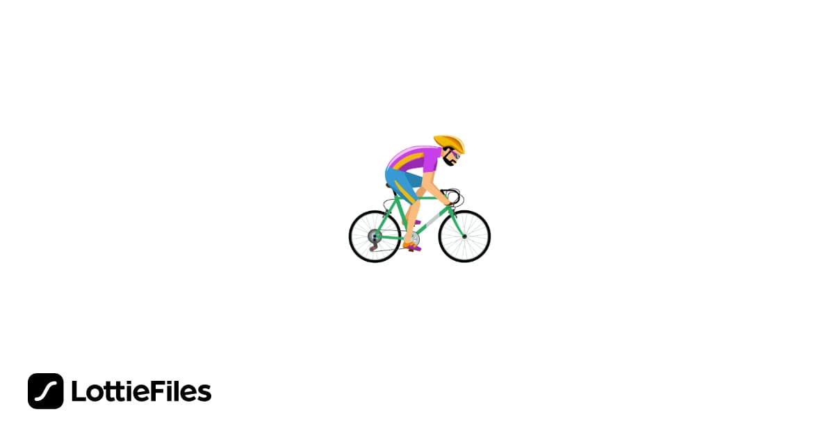 Free Bicycle or Cycling Animation by lightcode solution | LottieFiles