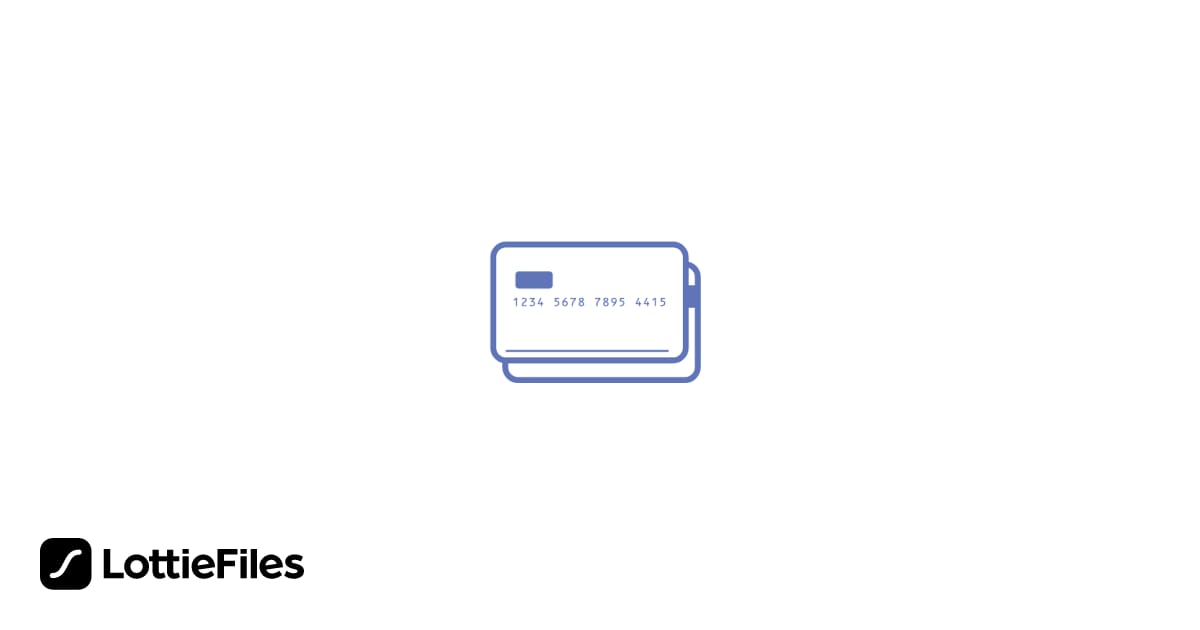 Free Debit/Credit Card Animation by Aanuoluwapo Victor Sebiomo ...