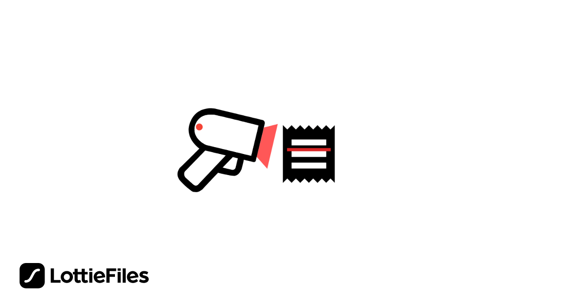 Free Scanning a Ticket Animation by Silvio Melo | LottieFiles