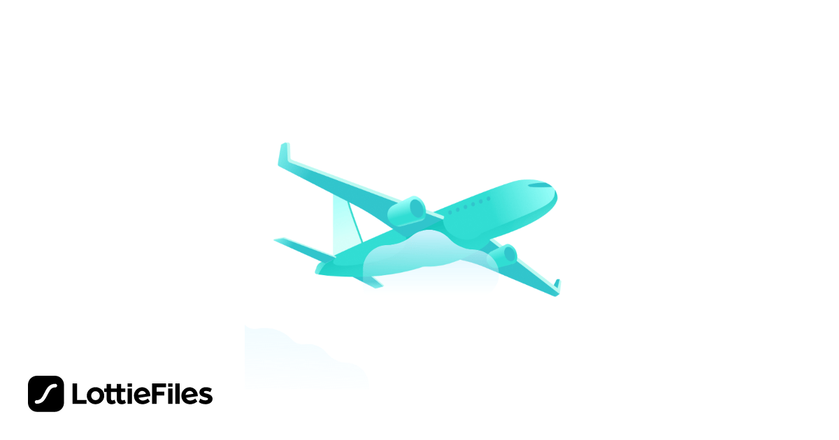Free Flying Plane Animation by 보밧 | LottieFiles