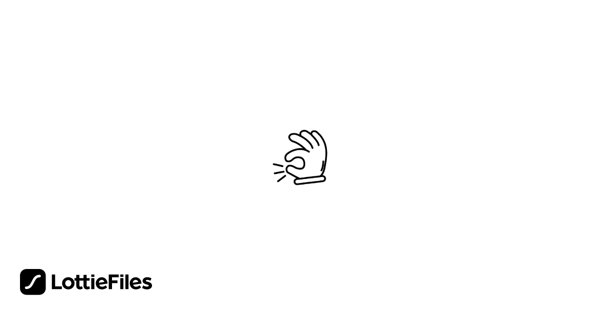 Free Perfect Hand Animation by Amy Frost | LottieFiles