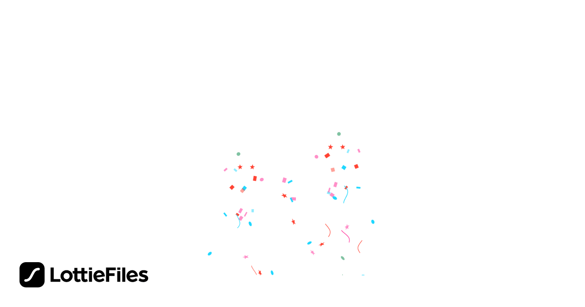 Free CONFETTI Animation by Sammie Ho | LottieFiles