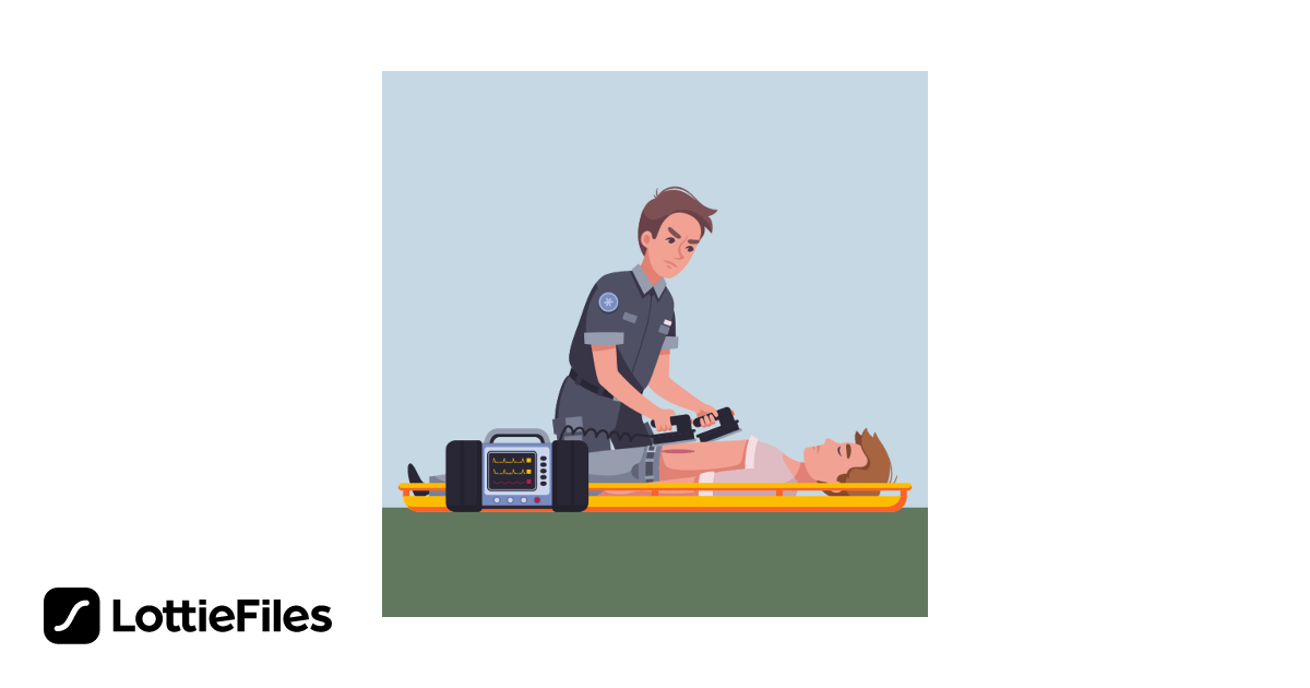 Free Saving lives defibrillator Animation by Joana Barreira | LottieFiles