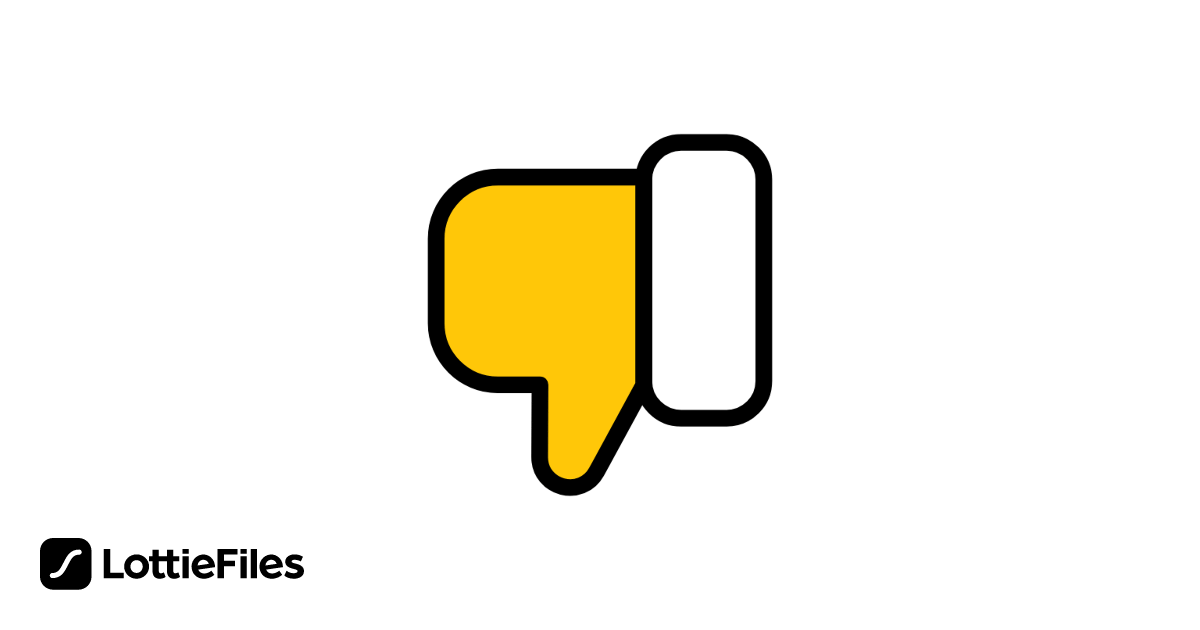 Free dislike animation Animation by muhammad rehman | LottieFiles