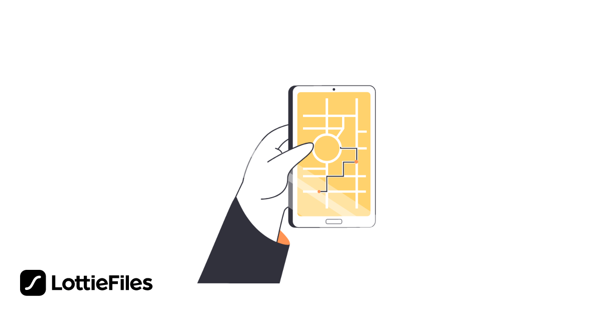 Free Map Navigation Animation by Viraj Nemlekar | LottieFiles