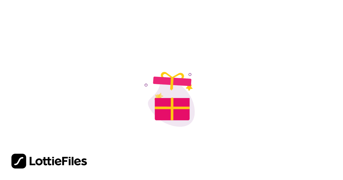 Free Gift opening Animation by Luana Liguori | LottieFiles