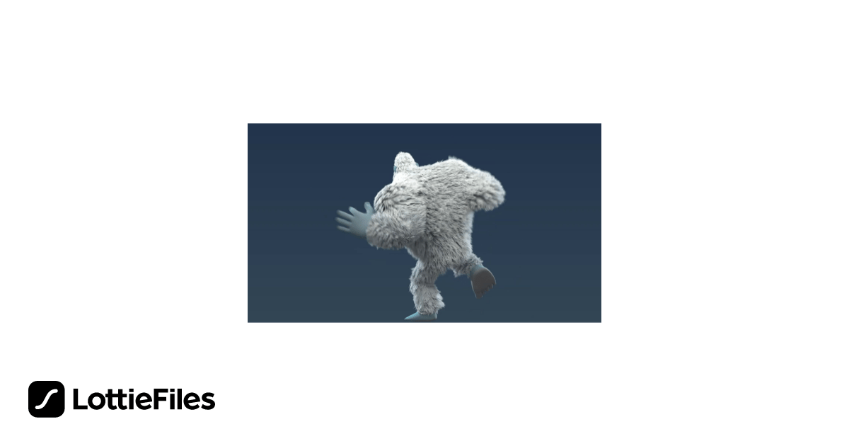 Free Iceman 3D Animation by Sue | LottieFiles