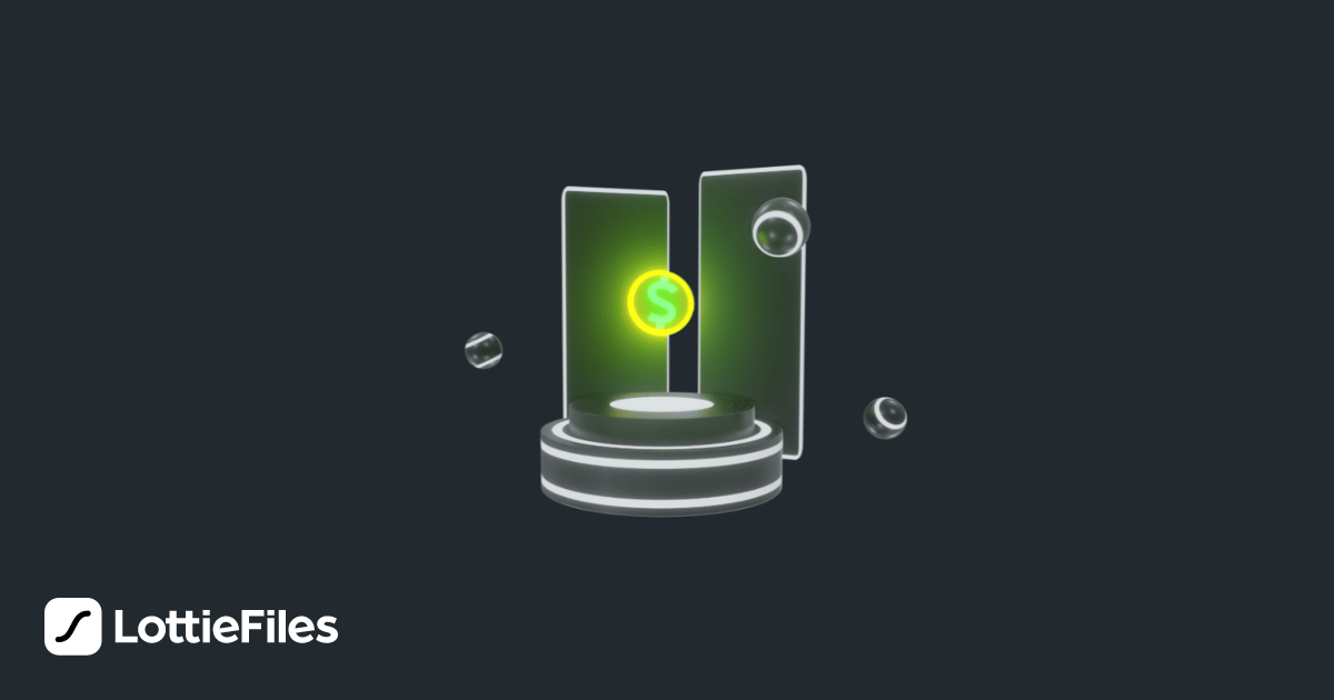 Free Dollar Coin Motion Animation by Romerito Art | LottieFiles