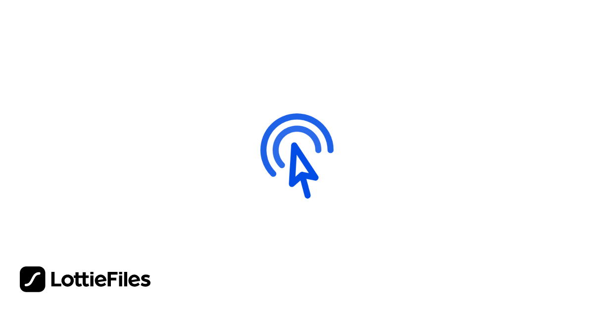 Free Click Animation by Hardik D Zinzuvadia | LottieFiles