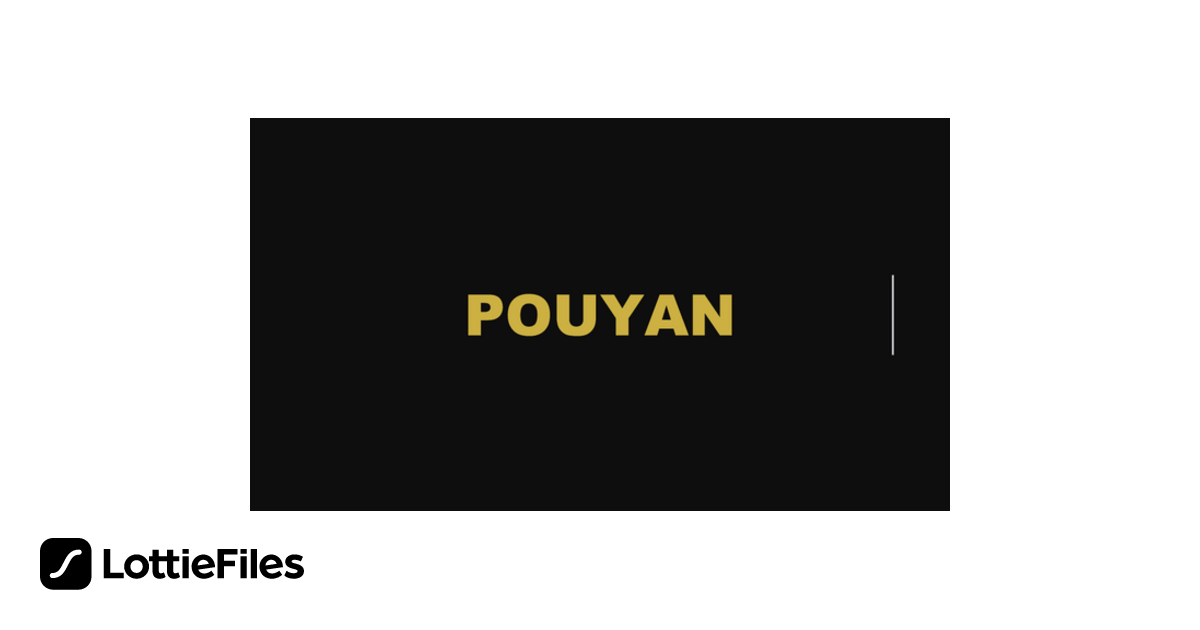 Free Pouyan Taheri Loop Animation by Pooyan Taheri | LottieFiles