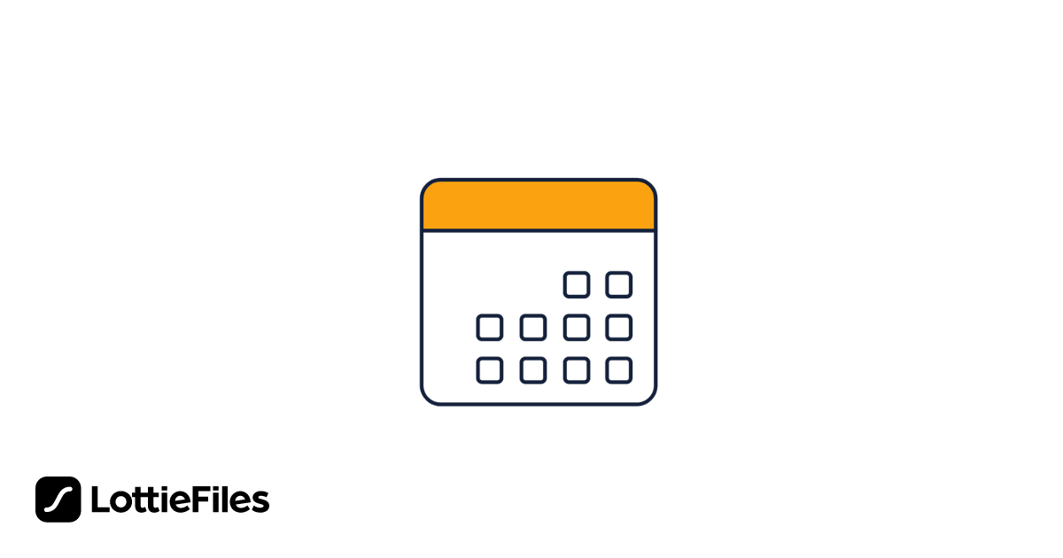 Free calendar Animation by edi wasito | LottieFiles