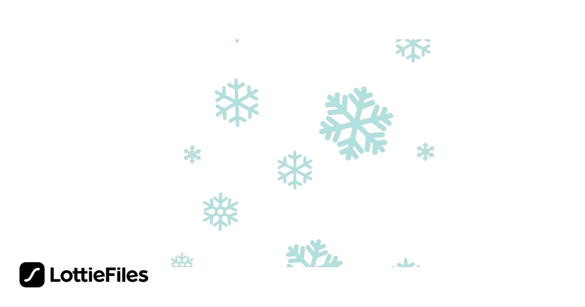 Free Snowflakes Animation by Nazrin Aghazada | LottieFiles