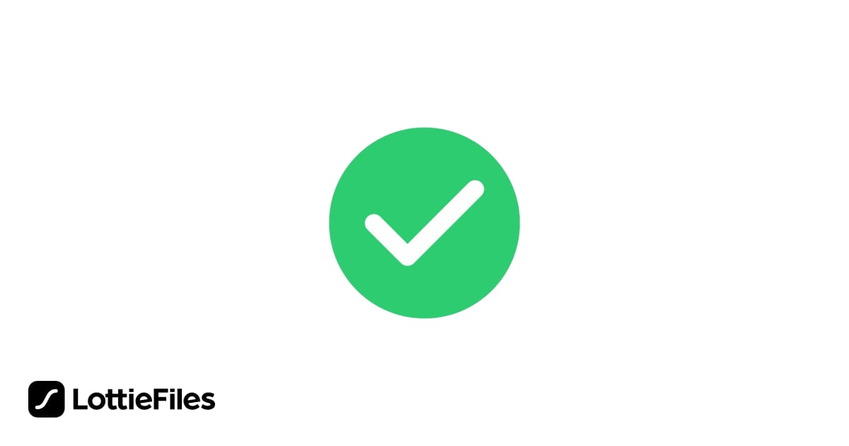 Free check Animation by cristiano bclemente | LottieFiles