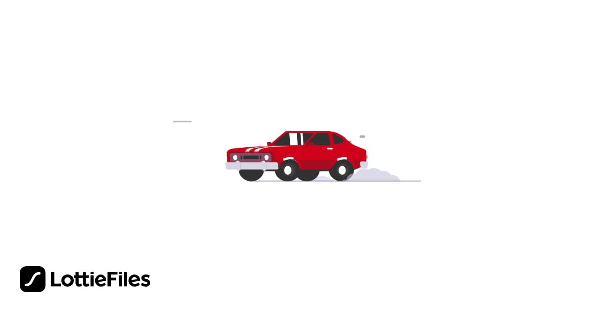 Free Red Car Animation by Marcos Junior | LottieFiles