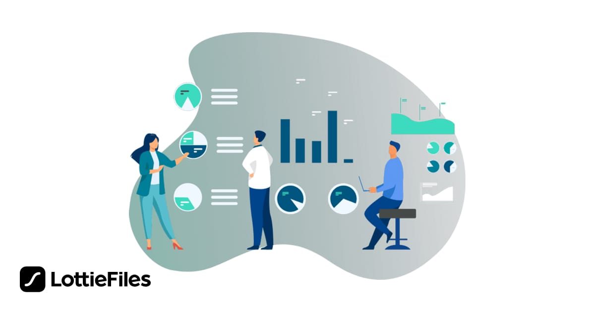 Free Data Analysis Animation by Anderson Silva | LottieFiles