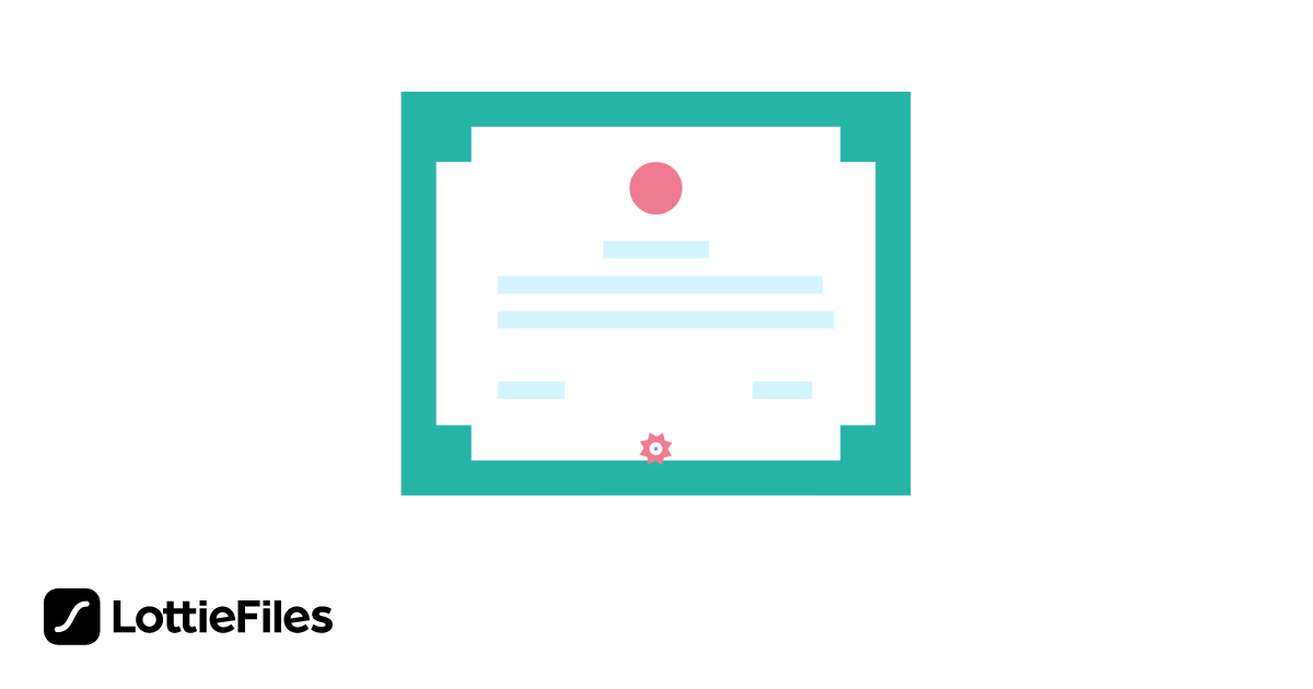 Free Certificate / Diploma Animation by Sebastian Moncada Londoño ...