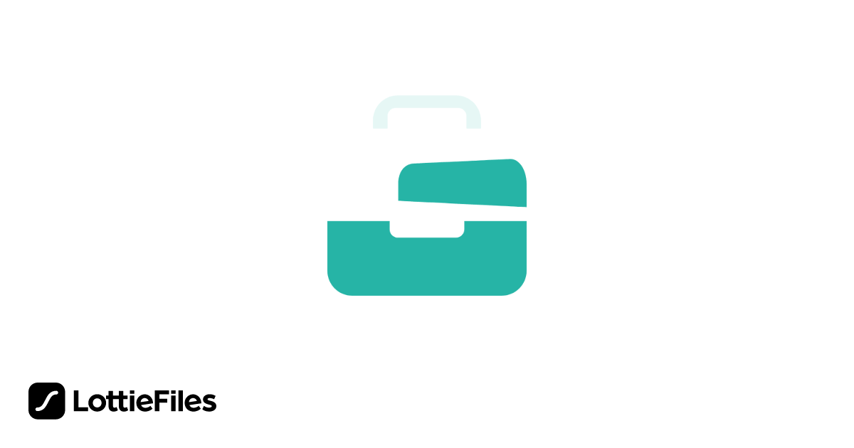 Free Briefcase / Work Animation by Sebastian Moncada Londoño | LottieFiles