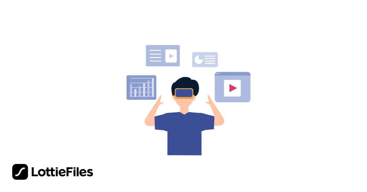 Free VR Learning Animation by Premast | LottieFiles