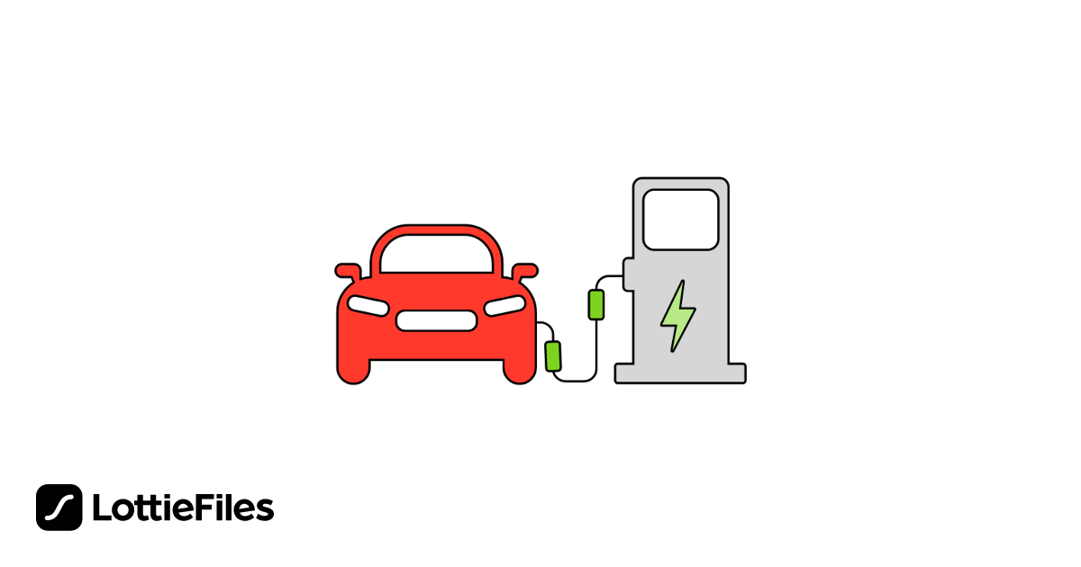 Free ev car charging Animation by RaHuL PrAmOd | LottieFiles