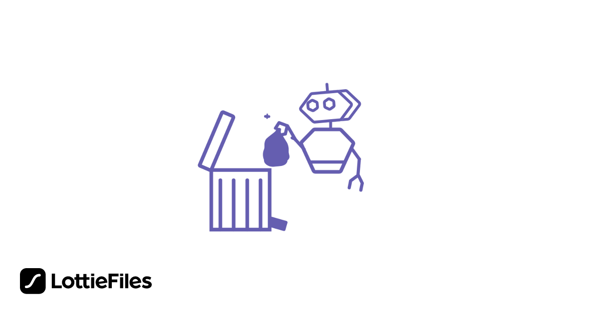 Free Trash Animation Animation by Ansh Tyagi | LottieFiles