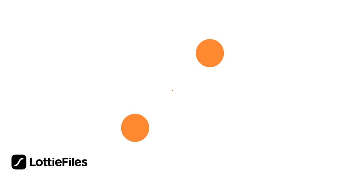 loading circle orange scale up and down by Fauzi Setyaji - LottieFiles
