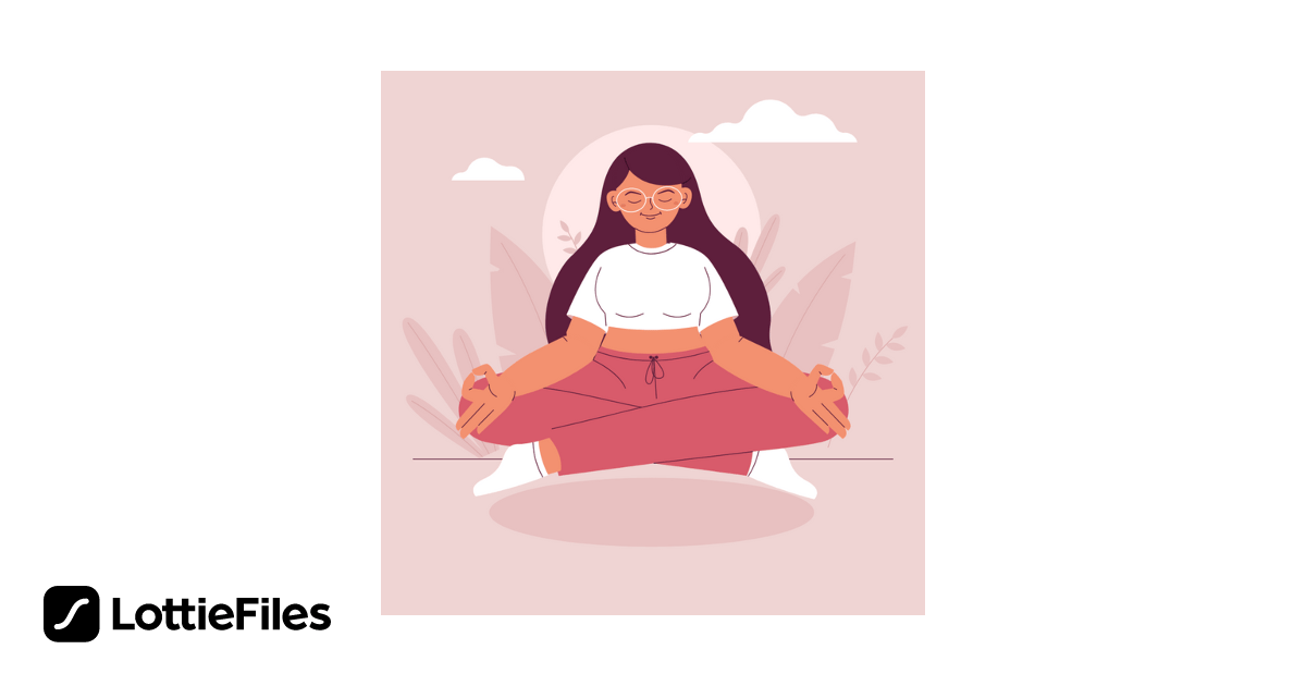 Free Meditation Animation by Priyanshu Rijhwani | LottieFiles