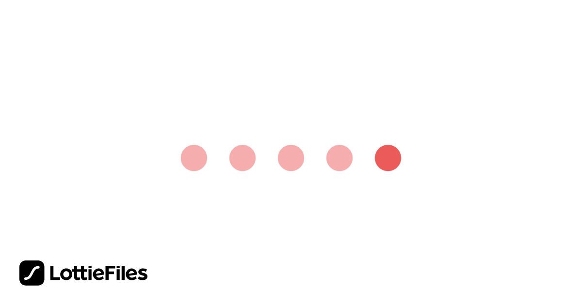 Free dot loading animation Animation by 홍세진 | LottieFiles Free dot loading animation Animation by 홍세진 | LottieFiles