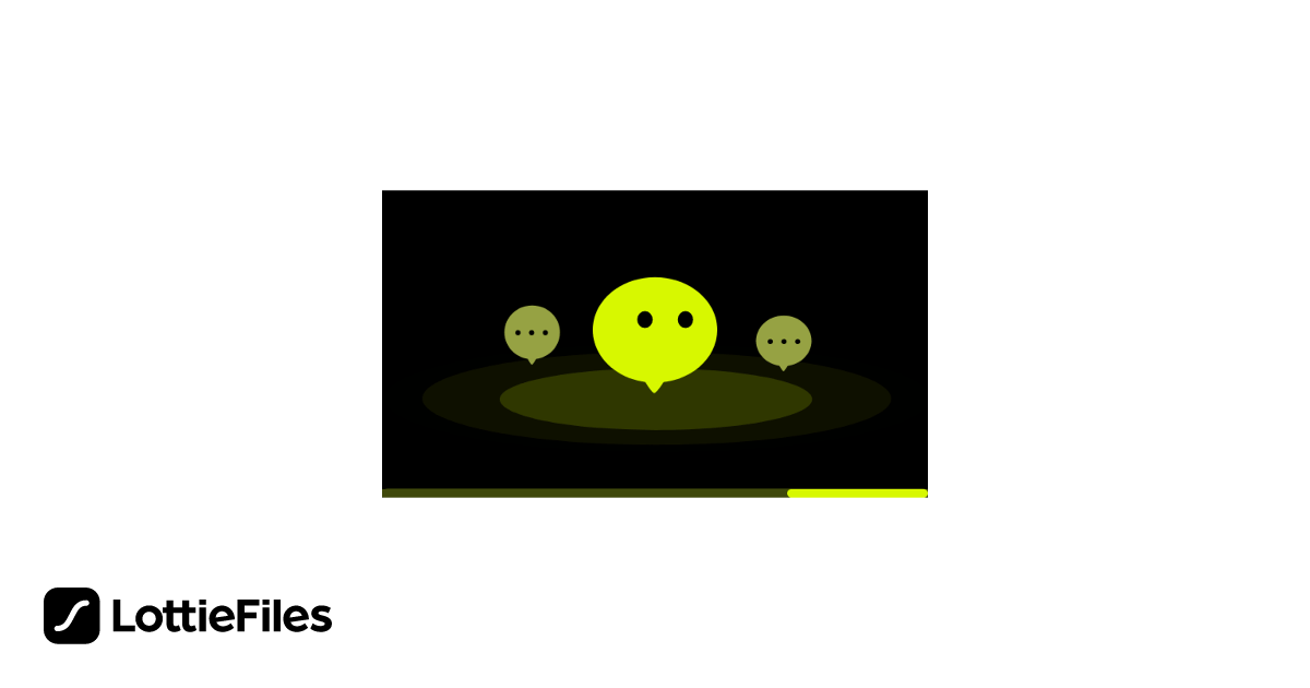 Free Loading message Animation by 홍세진 | LottieFiles