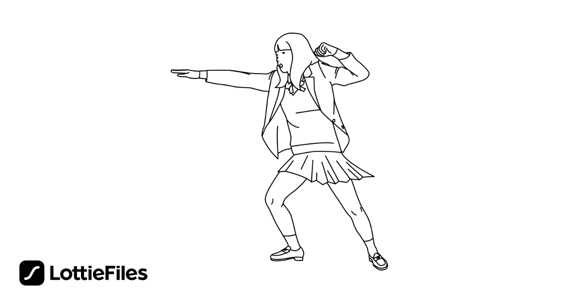 Free karate girl Animation by MARU | LottieFiles