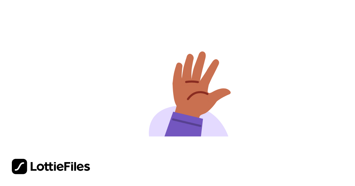 Free Hand Wave Loader Animation by Plain Anims | LottieFiles