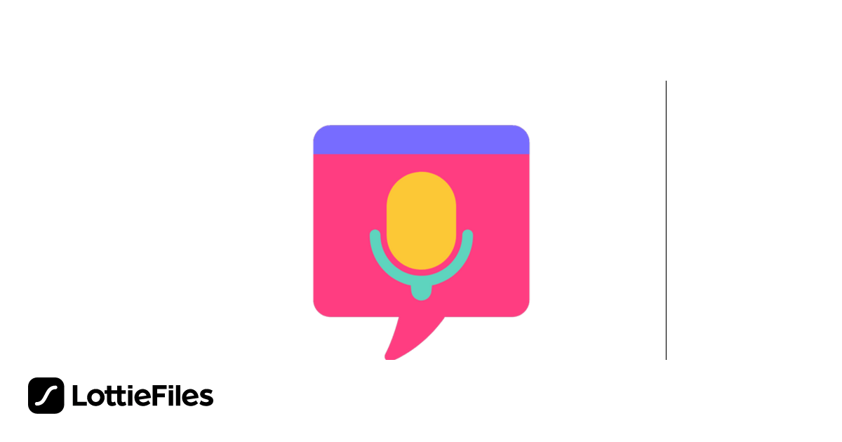 Free Communication Icon Animation by Bilal Naseer | LottieFiles