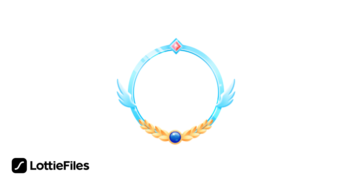 Free Crown Avatar Frame Animation by carrot | LottieFiles