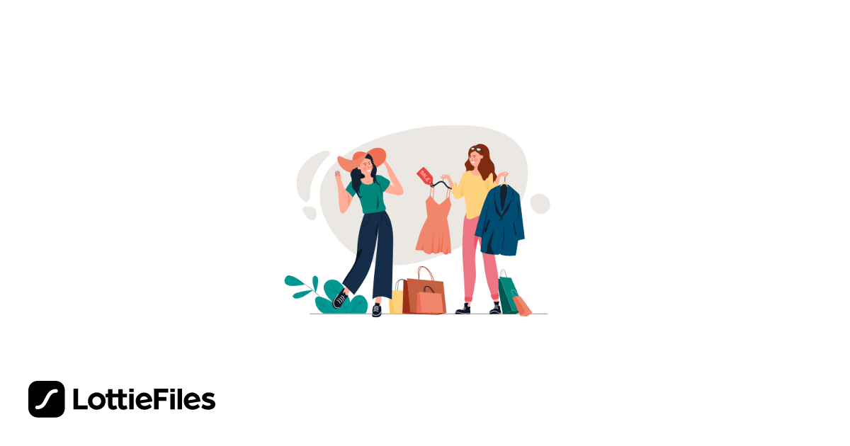 Free Summer shopping Animation by Aniee | LottieFiles