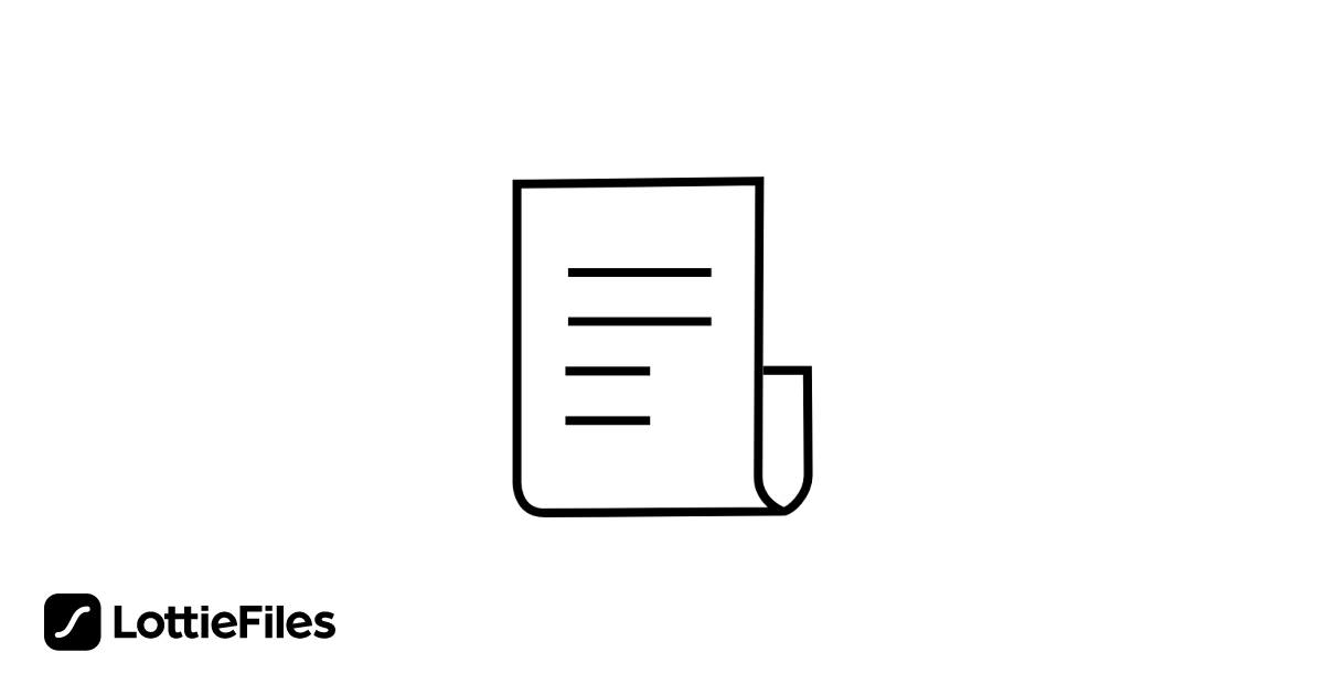 Free Bill Animation by NAS | LottieFiles