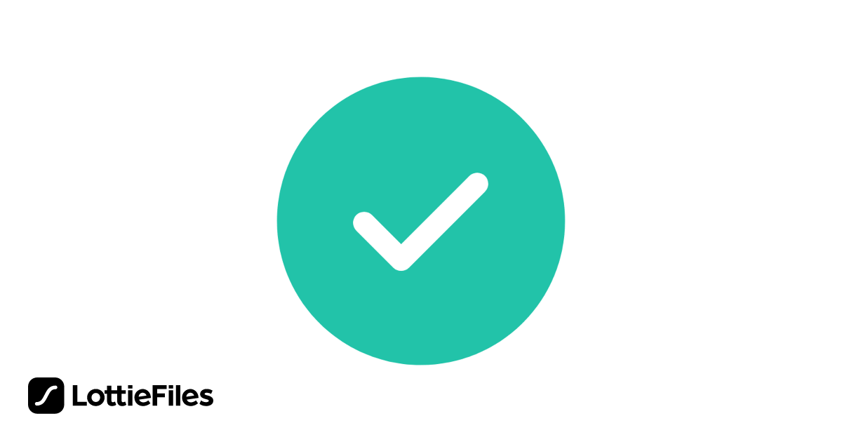 Free Check Animation by Juanca Tomaylla | LottieFiles