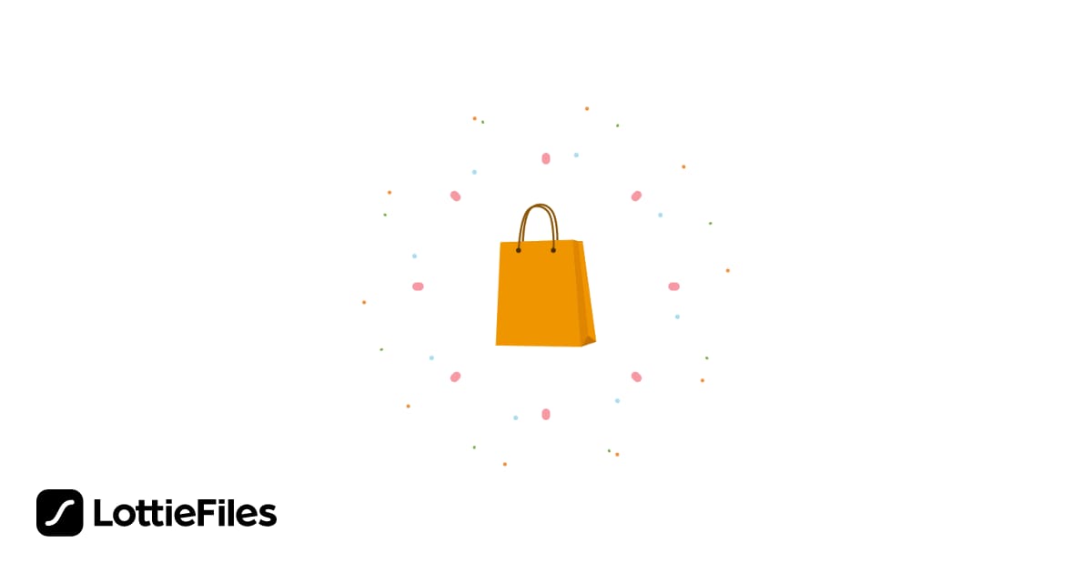 Free Shopping Bag Animation by Chandru | LottieFiles
