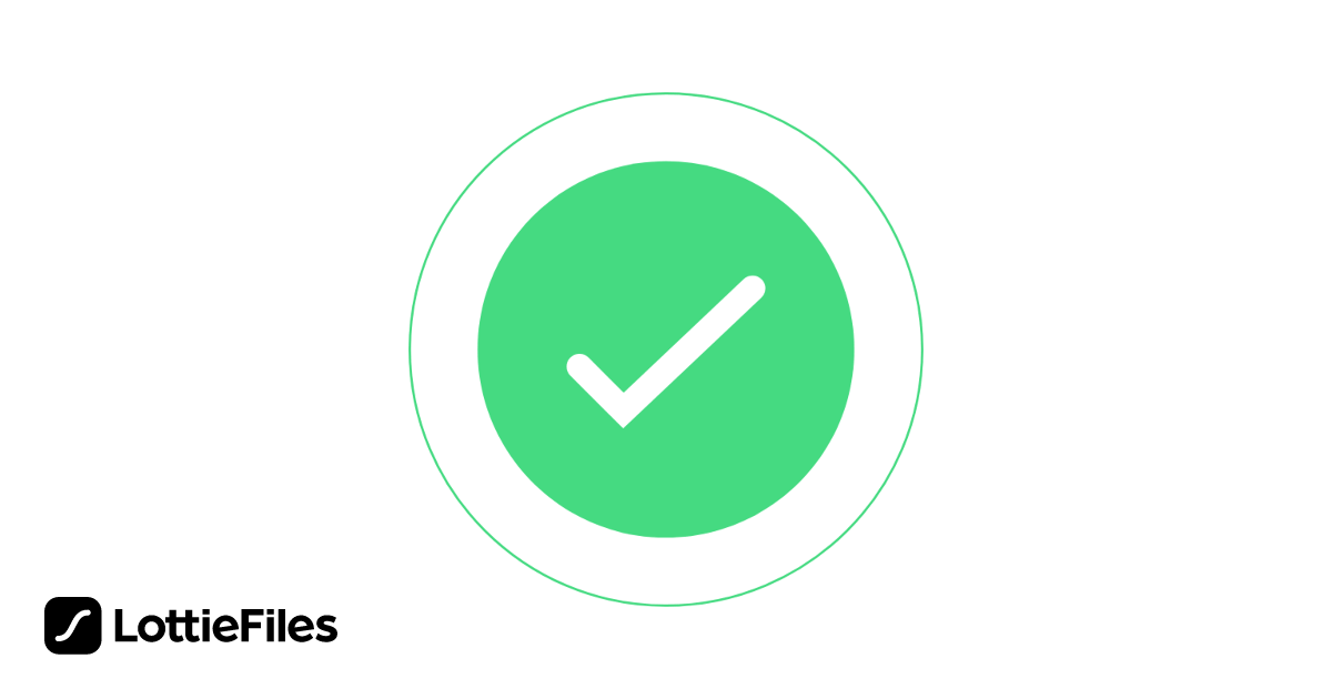 Free Success Animation by Nikhil R | LottieFiles