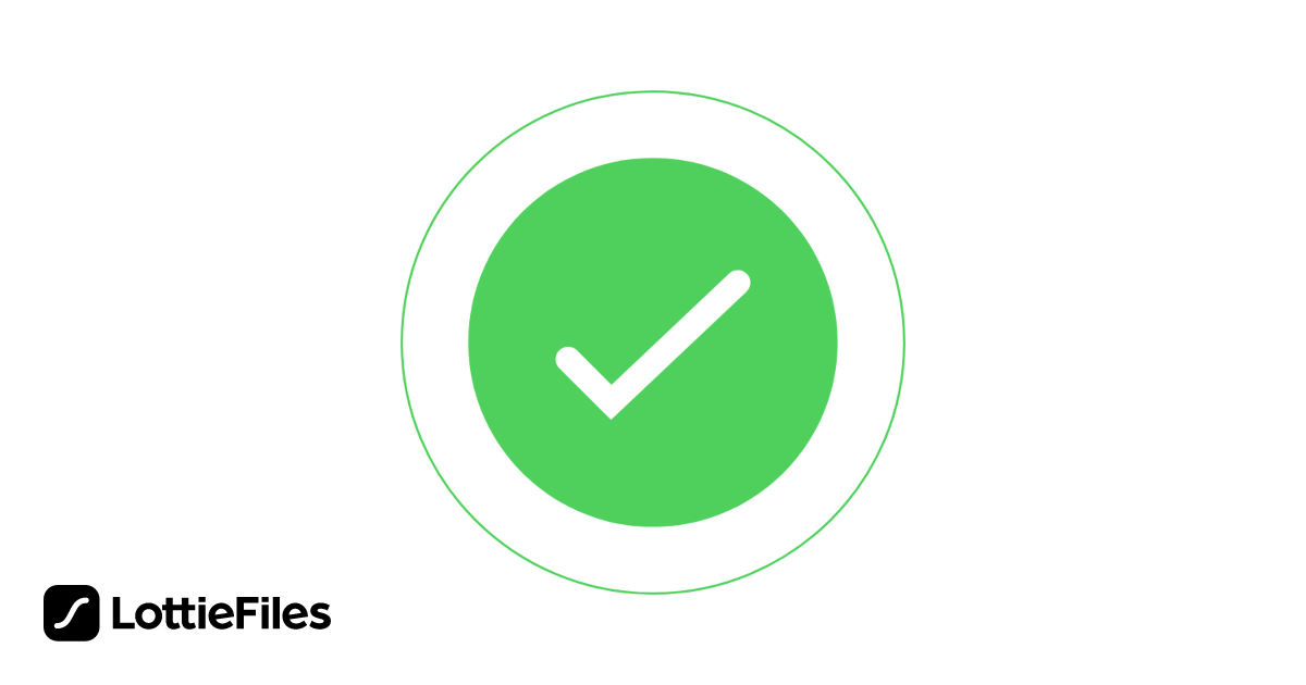 Free Success Animation by Nikhil R | LottieFiles