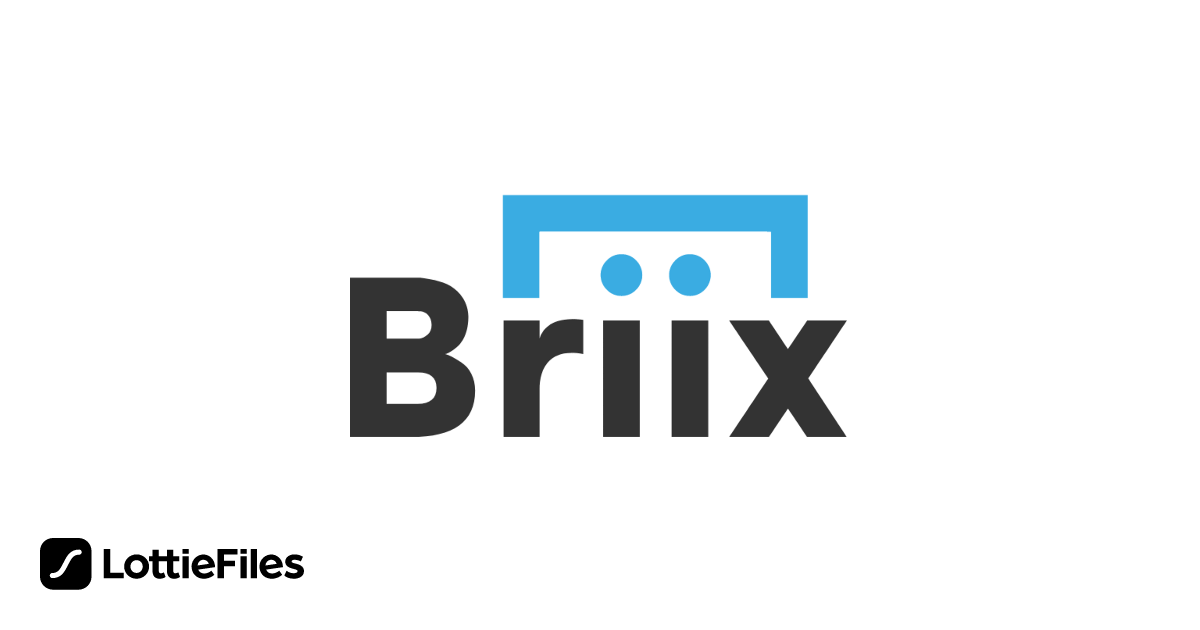 Free Briix Logo Animation by Rafly Nurfallah | LottieFiles