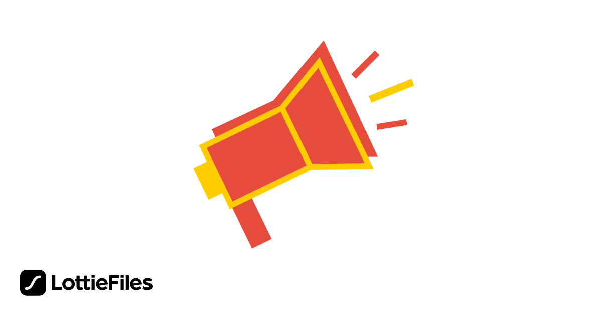 Free Announce Animation by Ali Azgar | LottieFiles