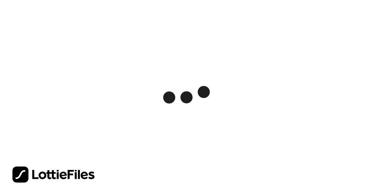 Free Motion Loading Dots Black Animation by Umer Khawer | LottieFiles