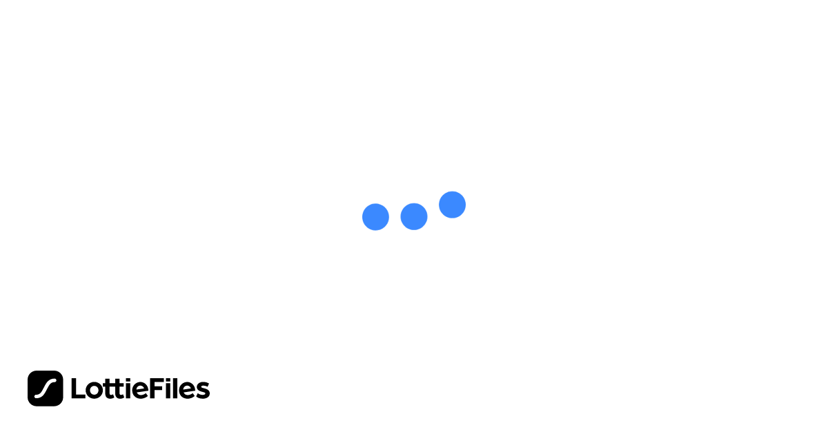 Motion Loading Dots Blue by Umer Khawer - LottieFiles