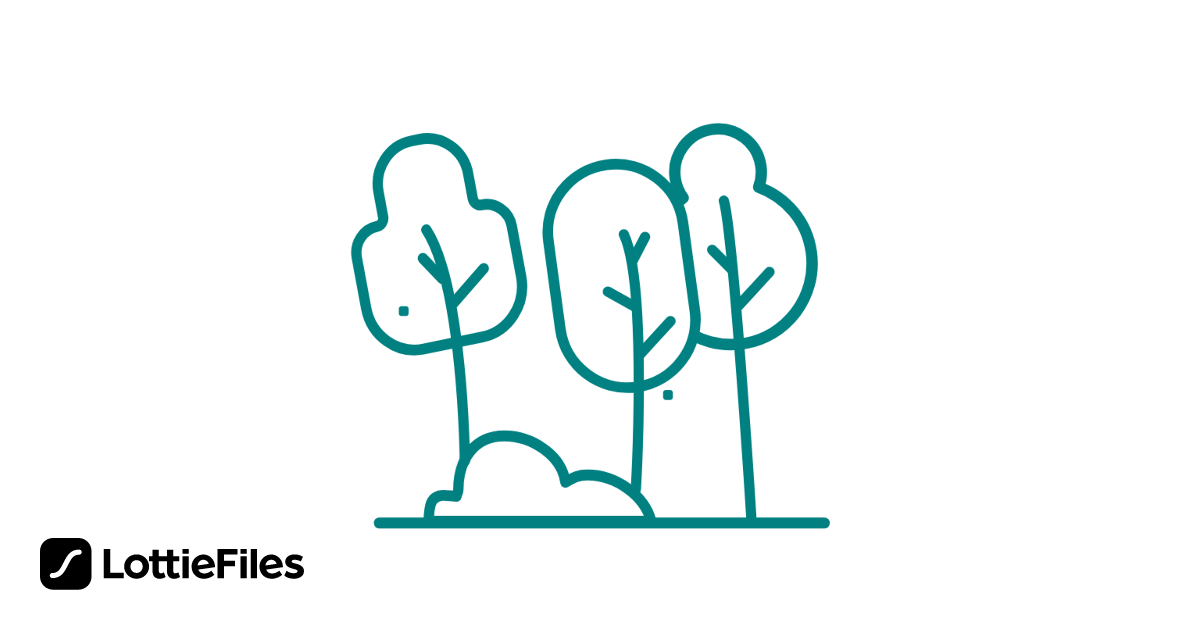 Free Forest In Wind Animated Icon Animation by Pourya Tabatabayi ...