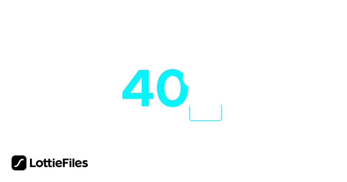 Free 40% percent Animation by Miguel Vallejo | LottieFiles