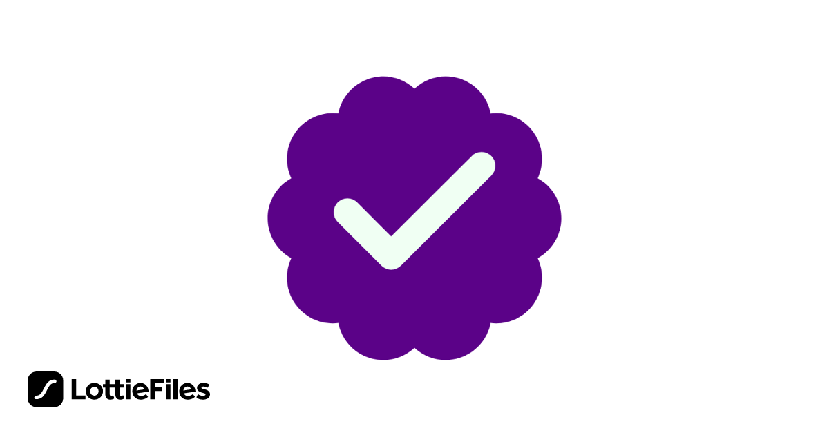 Free Verified Animation by sidhardh lal | LottieFiles