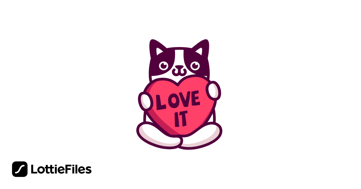 Free Love it! Animation by Roger Bacardit | LottieFiles
