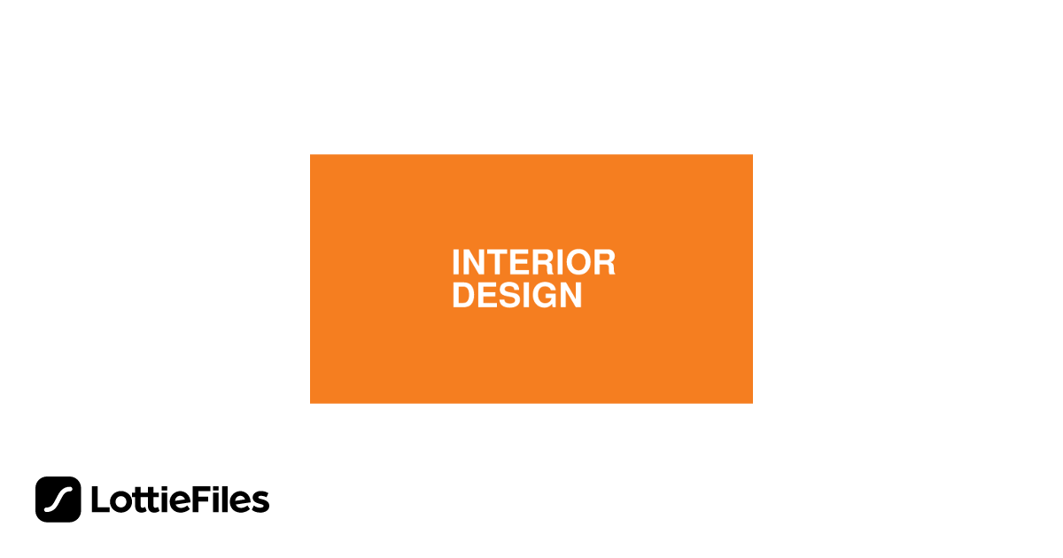 Free AE interior design Animation by mohamed zidan | LottieFiles